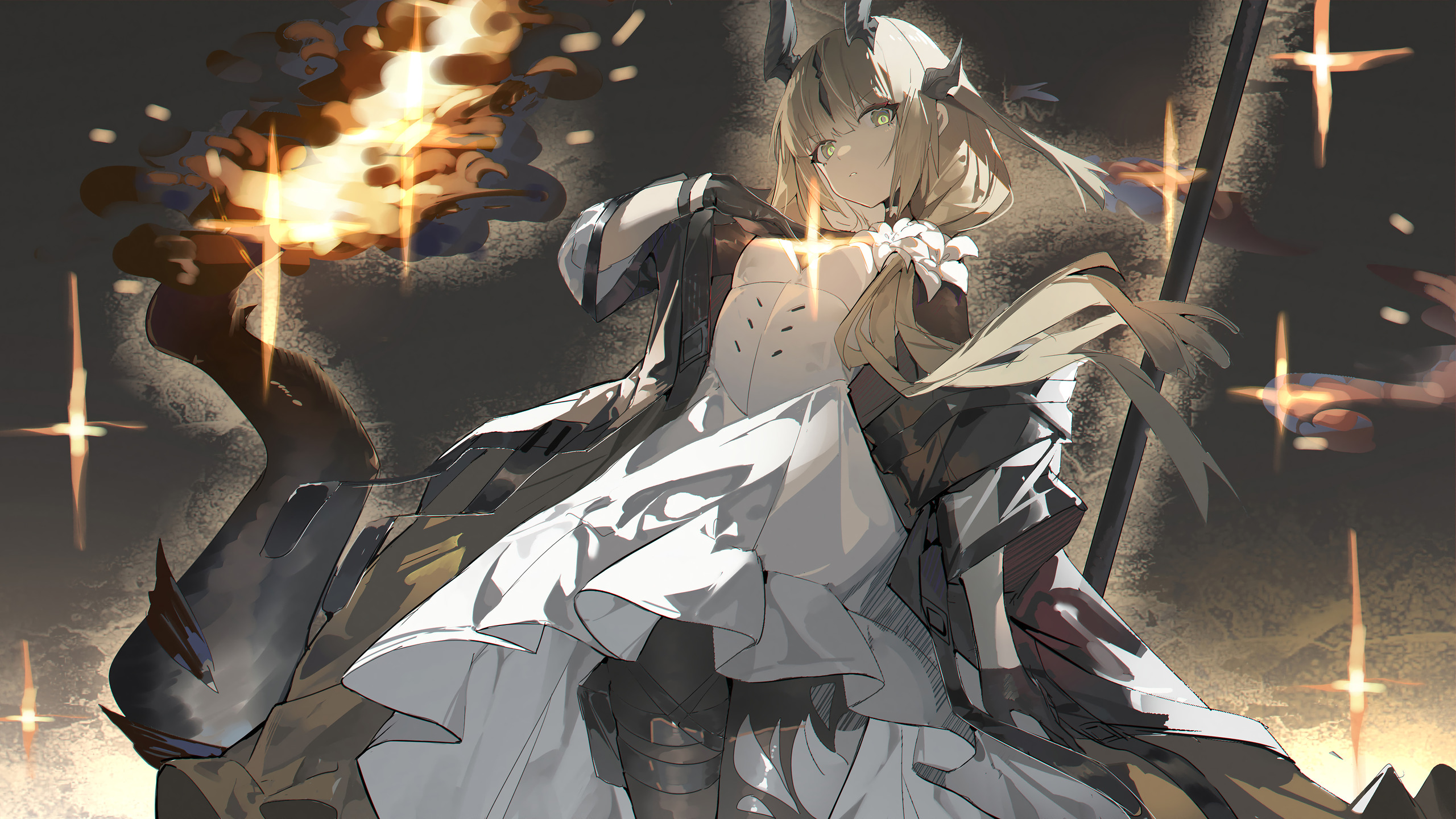 Reed Arknights Tara Royal Blood Draco 4k Wallpaper | PixieWall