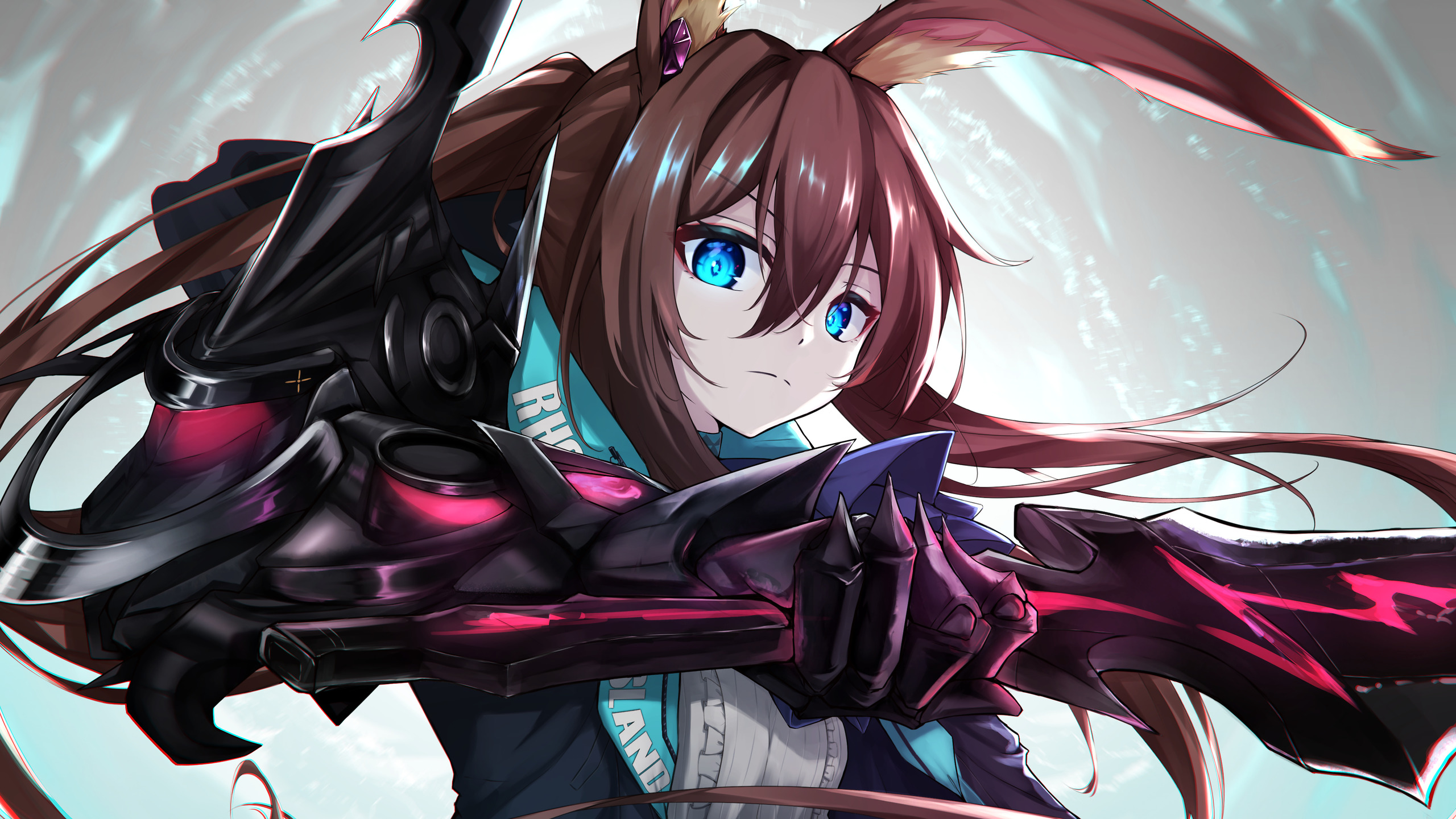Amiya Guard Arknights Armor Sword 4k Wallpaper | PixieWall
