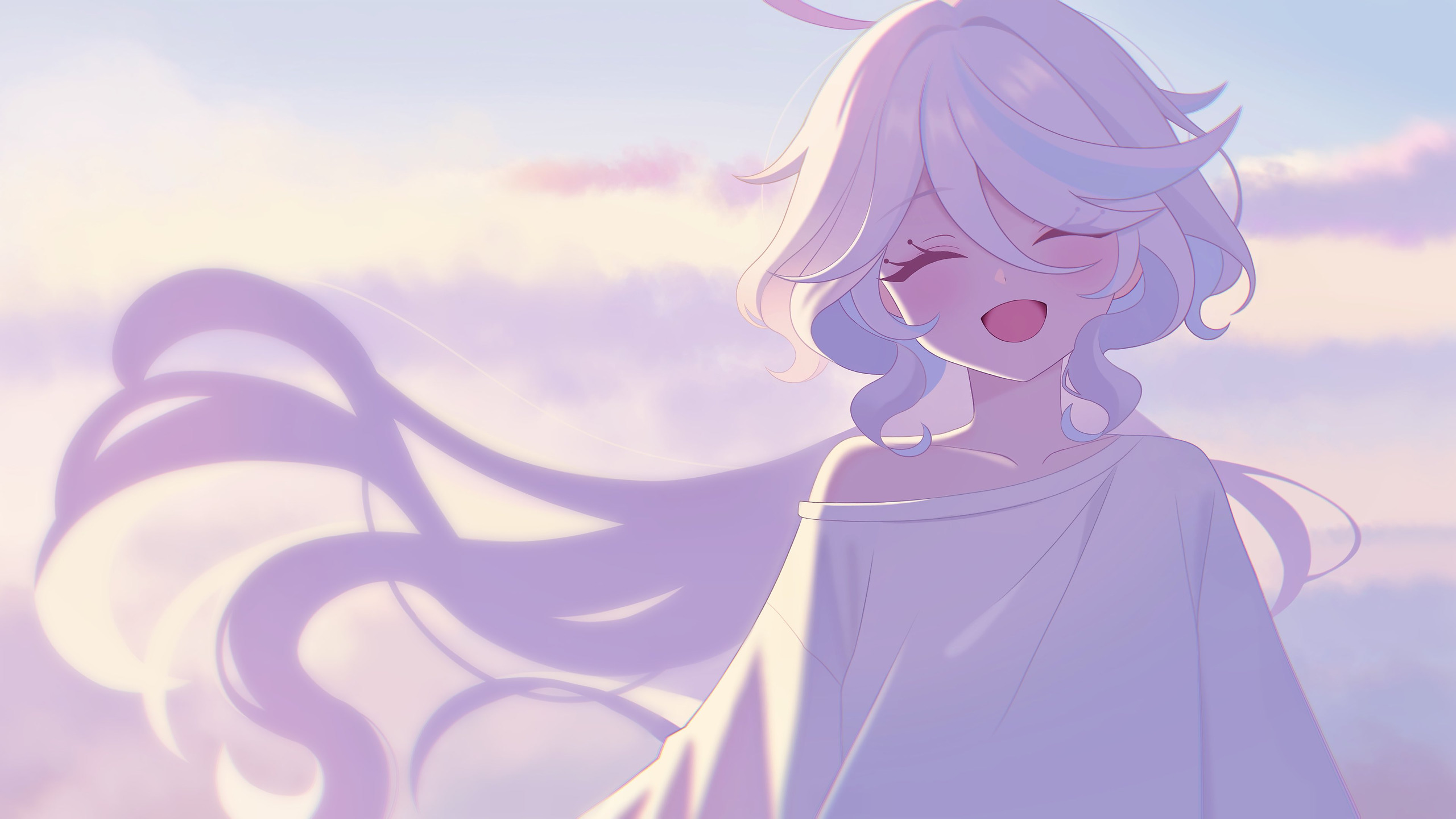 Furina Genshin Impact Happy Smile 4k Wallpaper | PixieWall