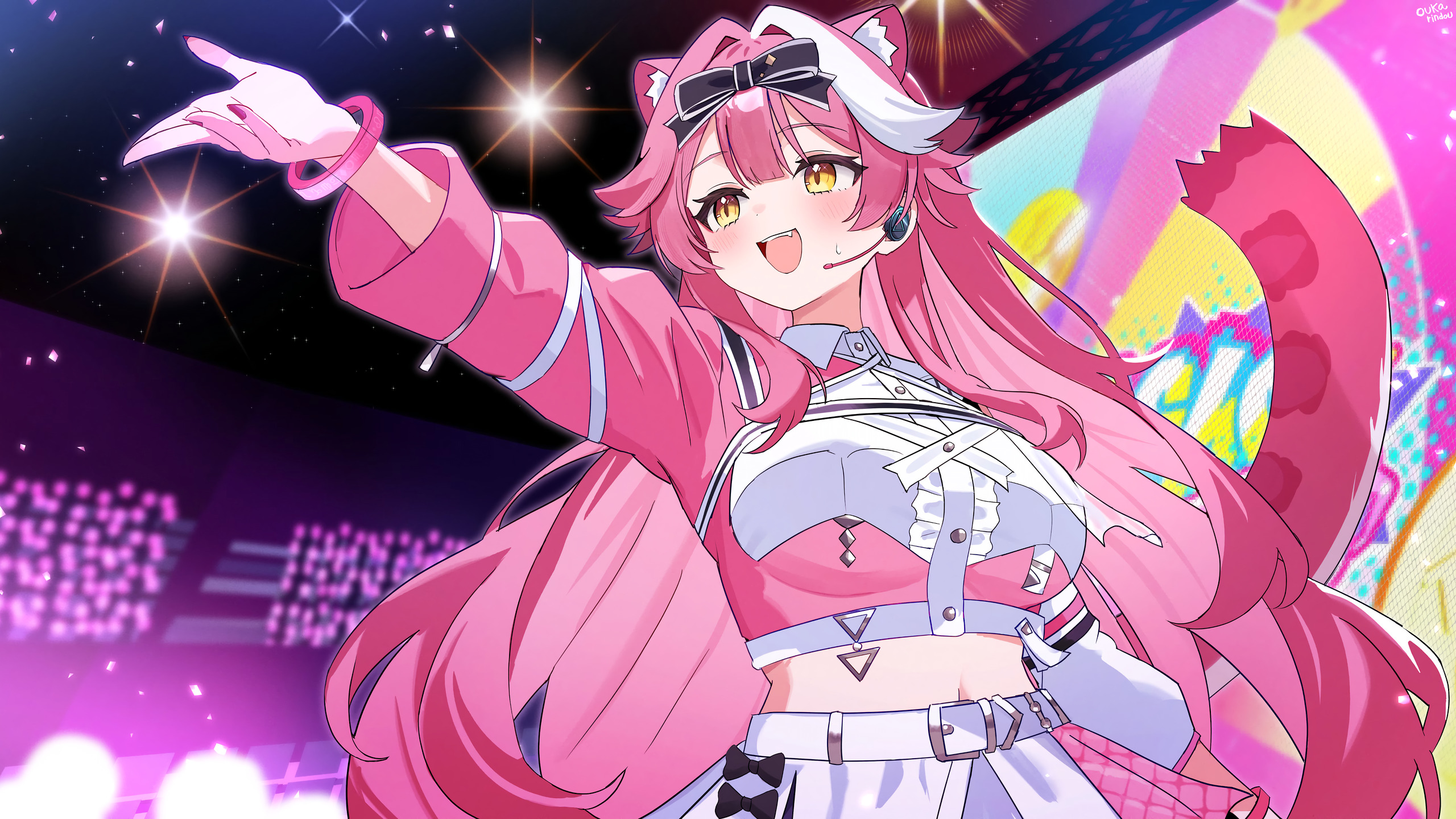 Raora Panthera Hololive Concert 4k Wallpaper | PixieWall