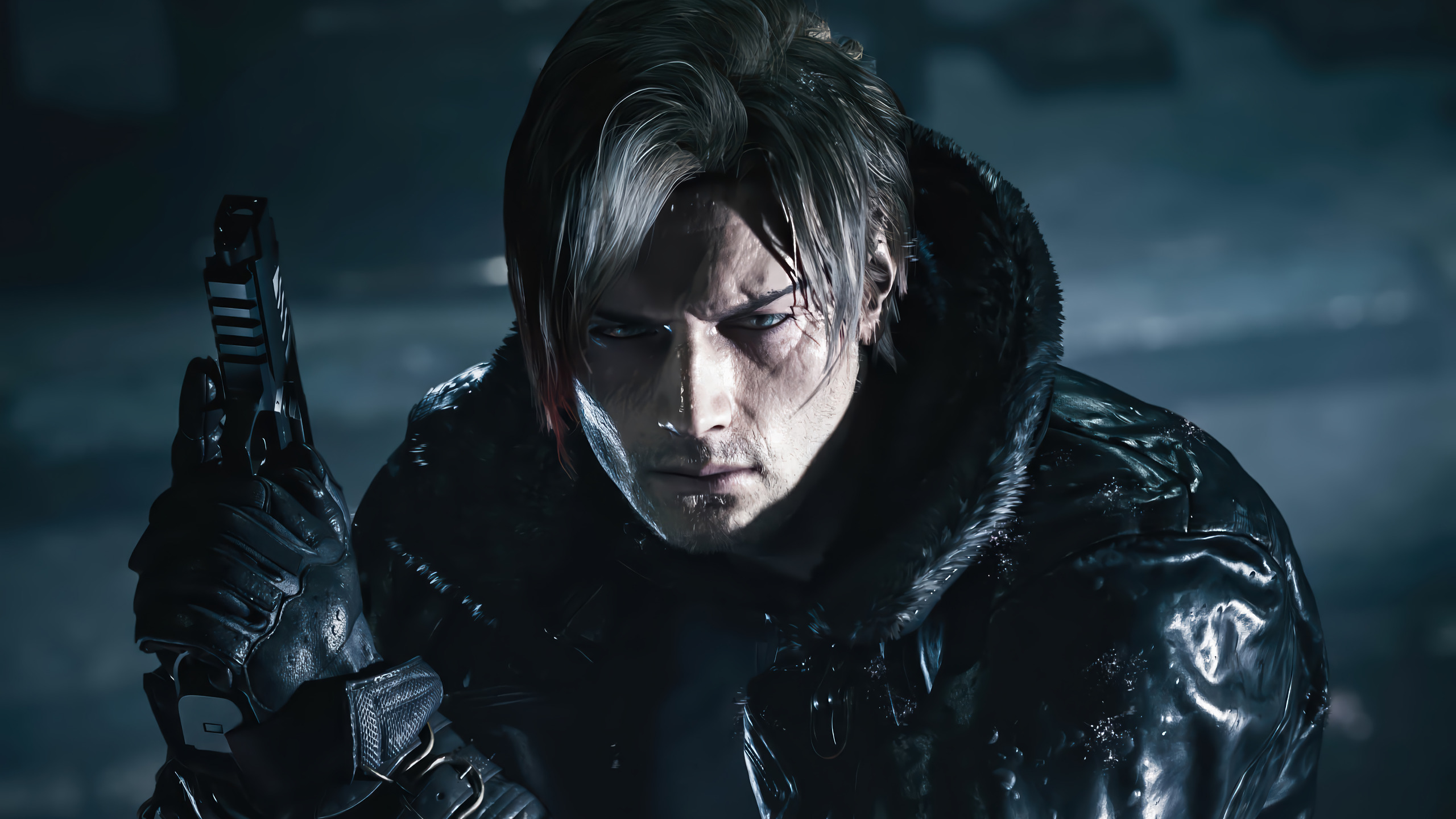 Leon Resident Evil Requiem Raccoon City 4k Wallpaper | PixieWall