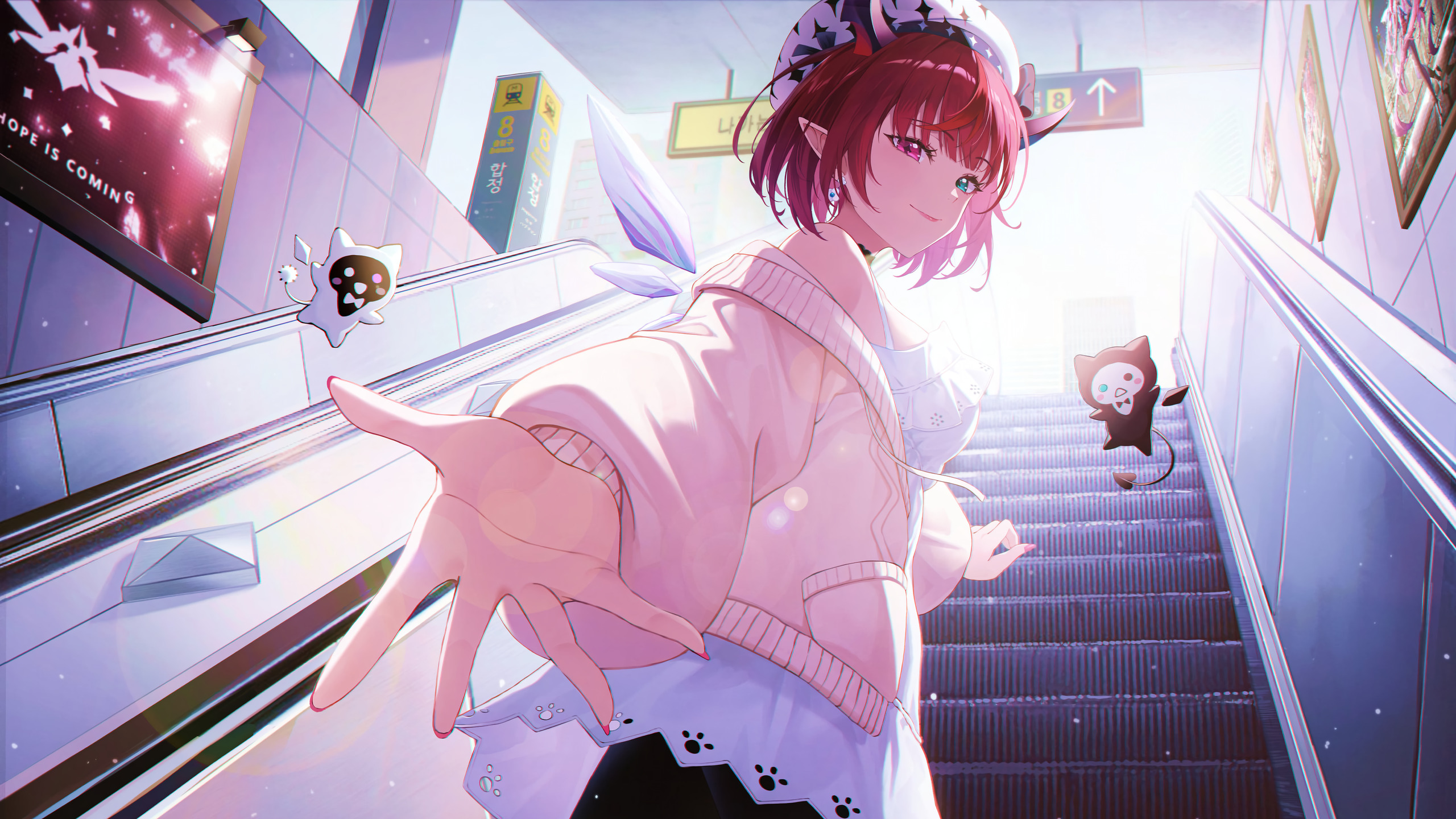 Casualrys Hololive Angel Aura 4k Wallpaper | PixieWall