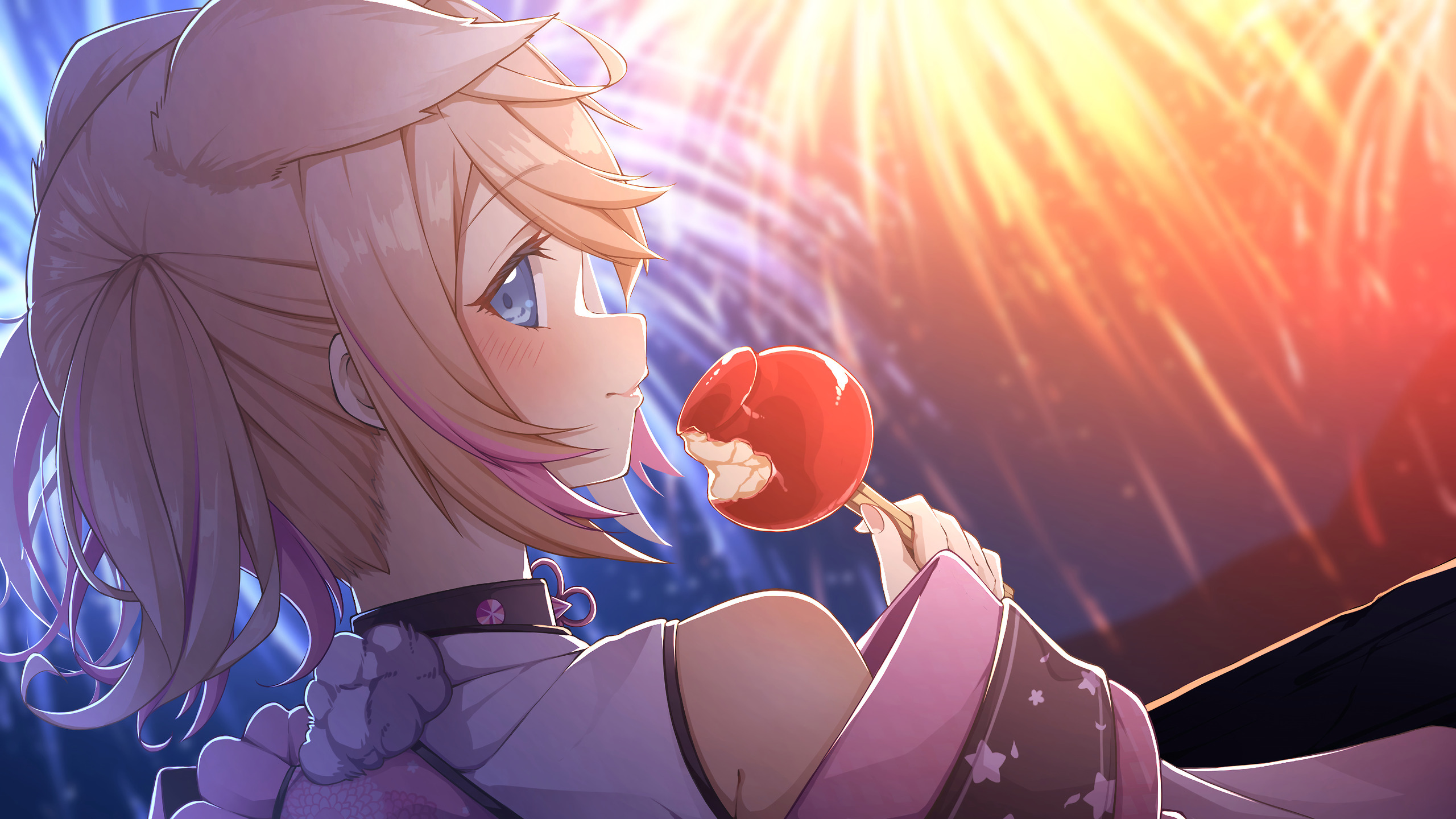 Mococo Abyssgard New Year Hololive 4k Wallpaper | PixieWall