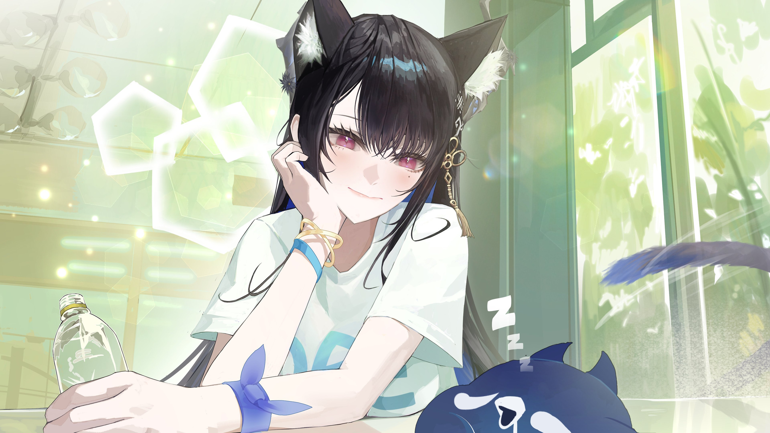 Nerissa Ravencroft Cat Ears Hololive 4k Wallpaper | PixieWall