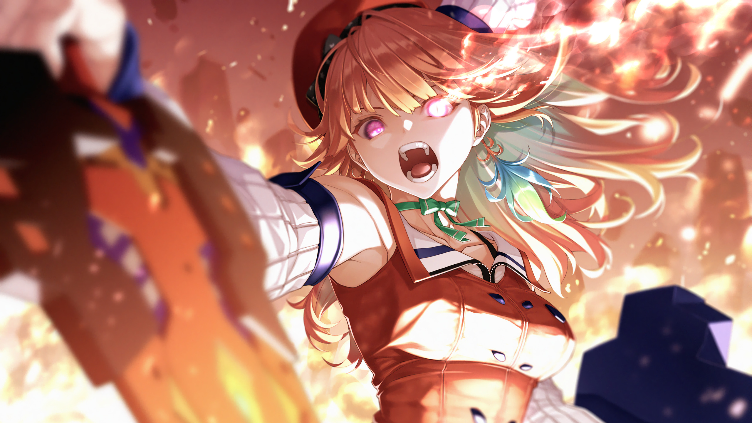 Takanashi Kiara Angry Hololive 4k Wallpaper | PixieWall