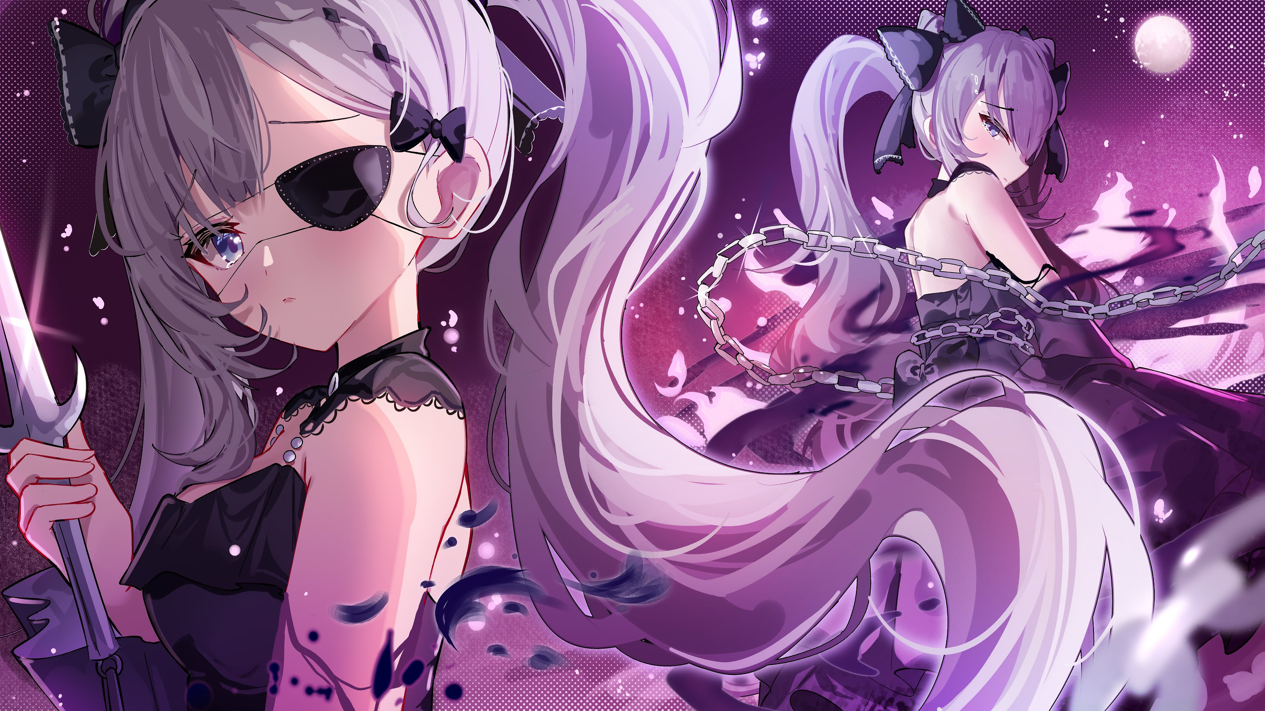 Vestia Zeta 5th Costume Black Dress Hololive 4k Wallpaper | PixieWall