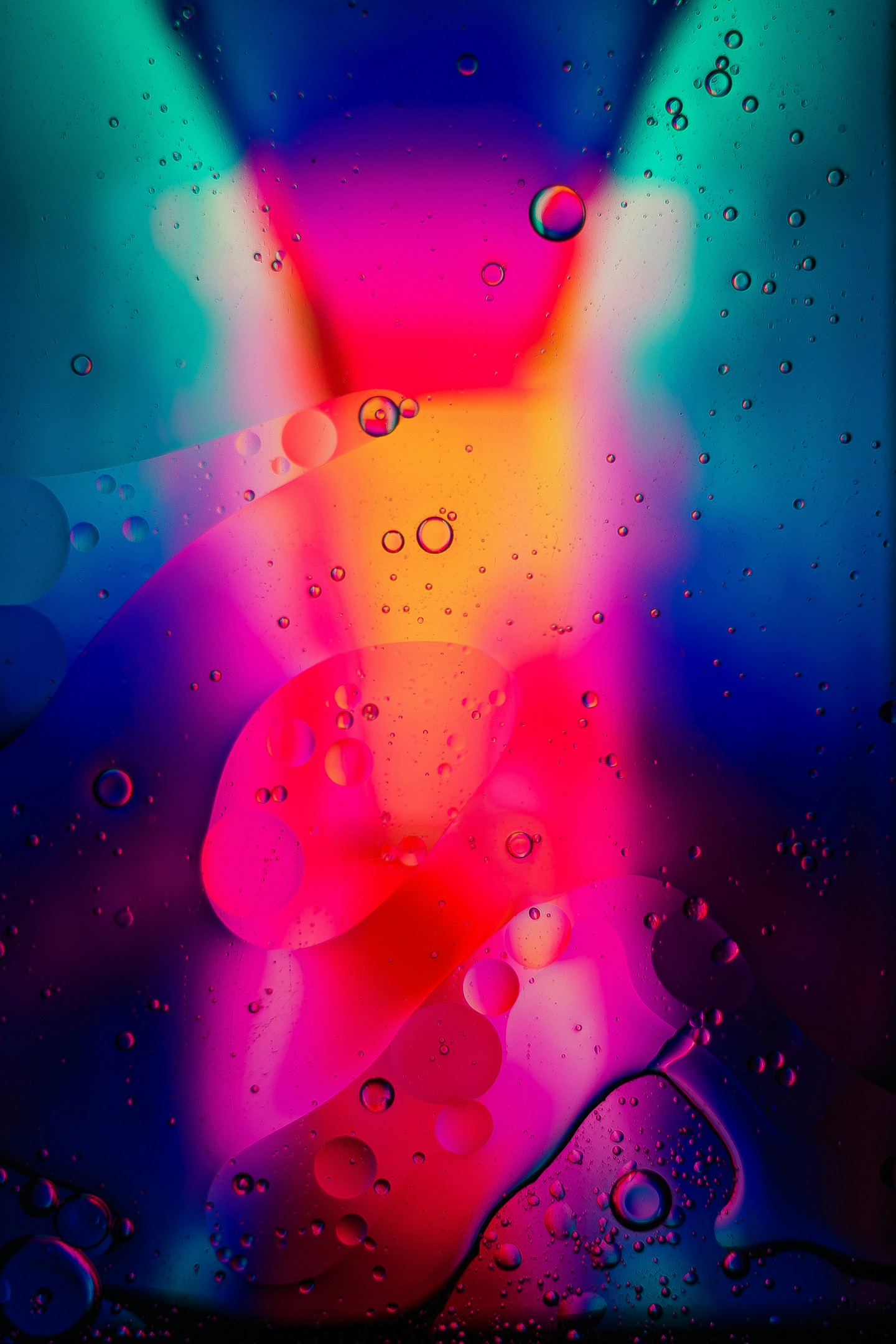 Abstract Colorful Bubbles Phone Wallpaper | PixieWall