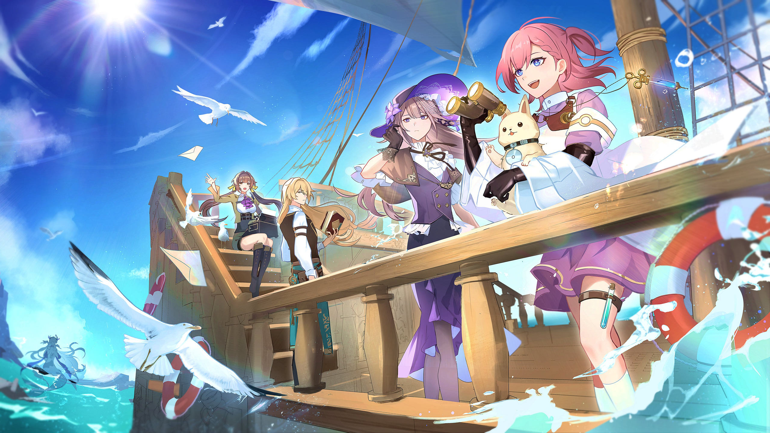 Herta Herta Sushang Honkai Star Rail 4k Wallpaper | PixieWall