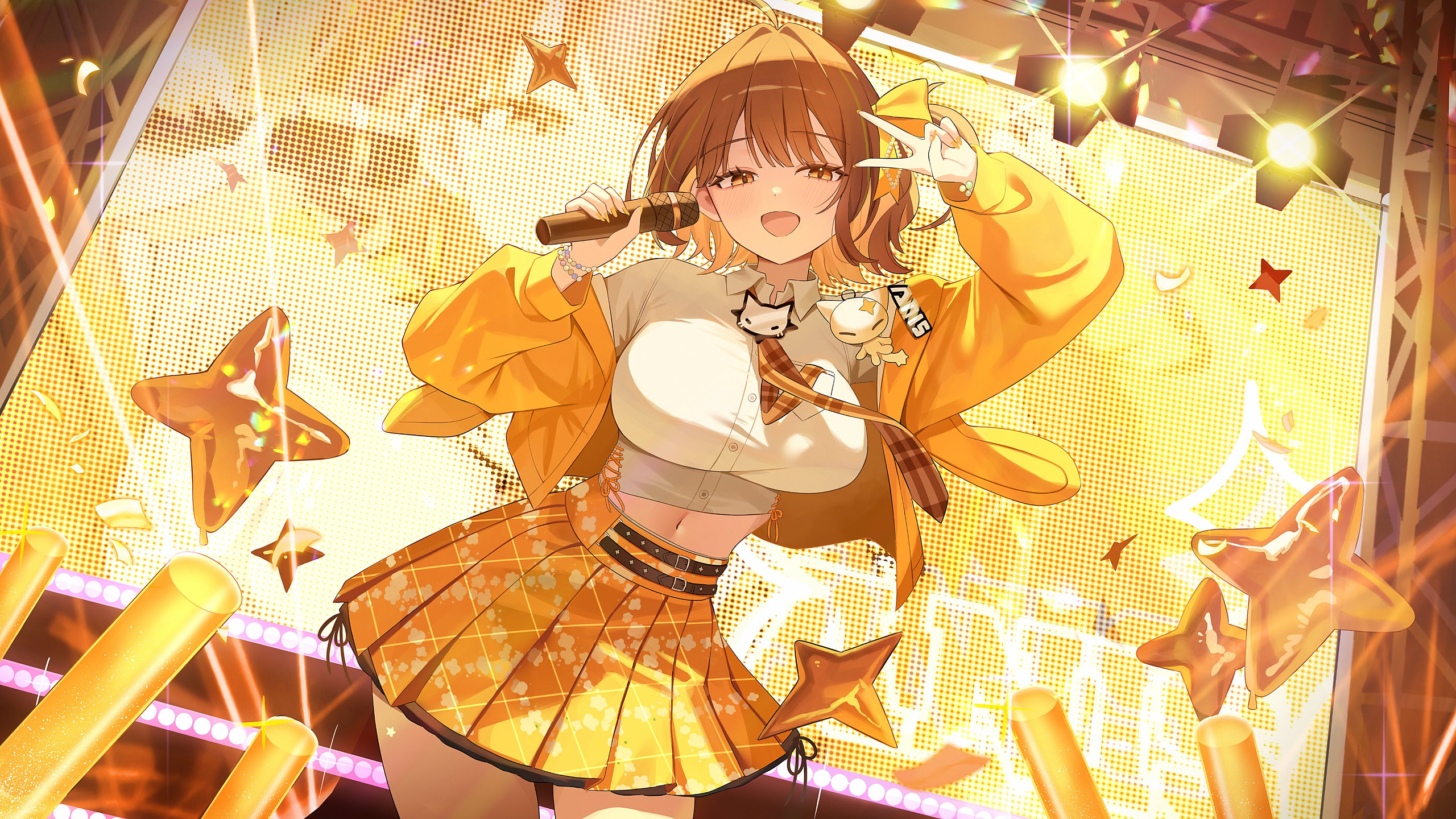 Anis Star Nikke Concert On Stage 4k Wallpaper | PixieWall