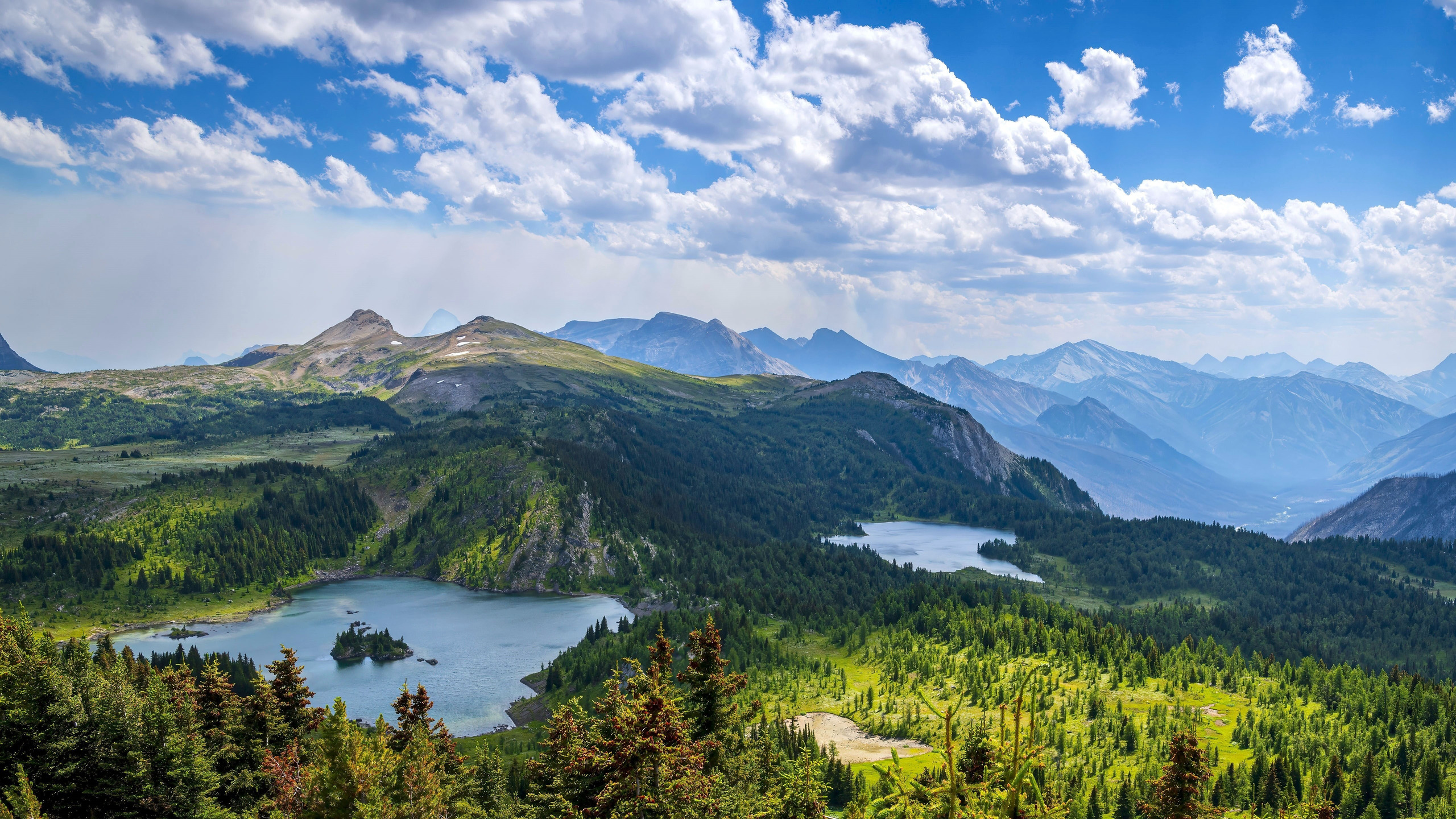 Banff National Park Blue Sky 4K & 5K Wallpaper | PixieWall