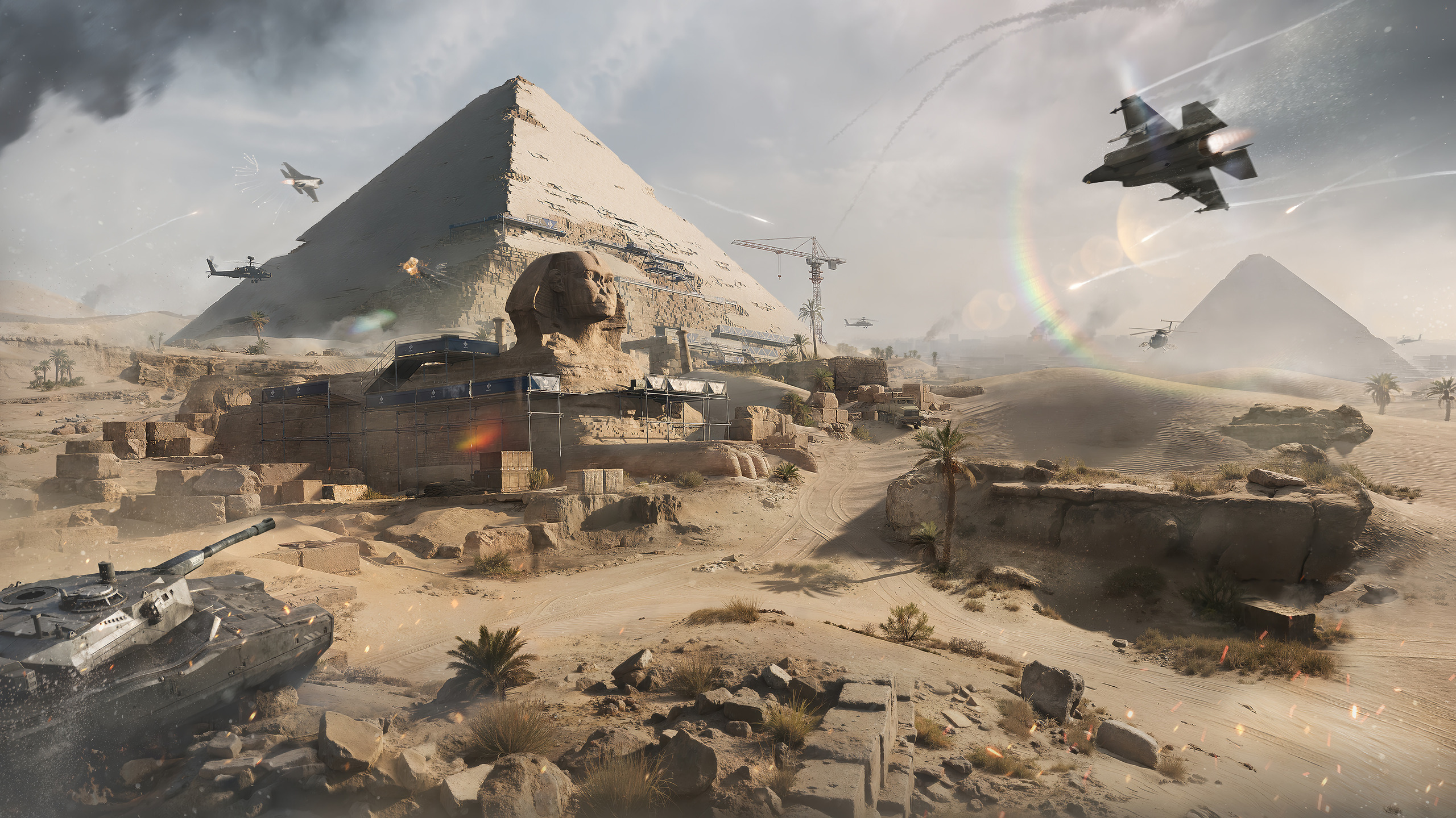 Delta Force Hawk Ops Desert Battle 4k Wallpaper | PixieWall
