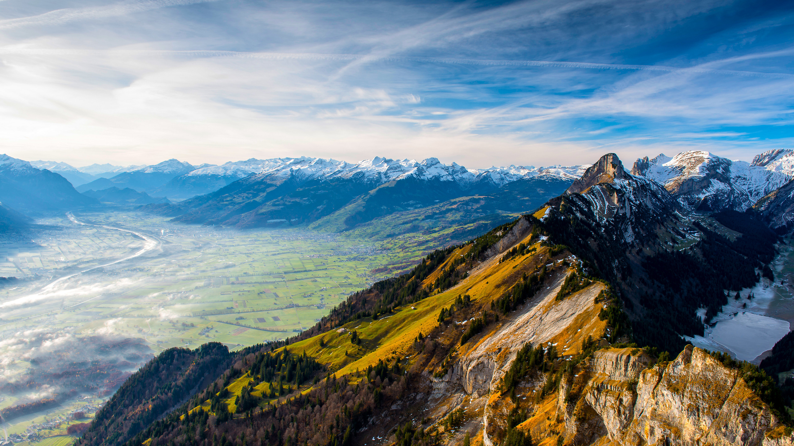 Switzerland Alpine Peaks 4K & 5K Wallpaper | PixieWall