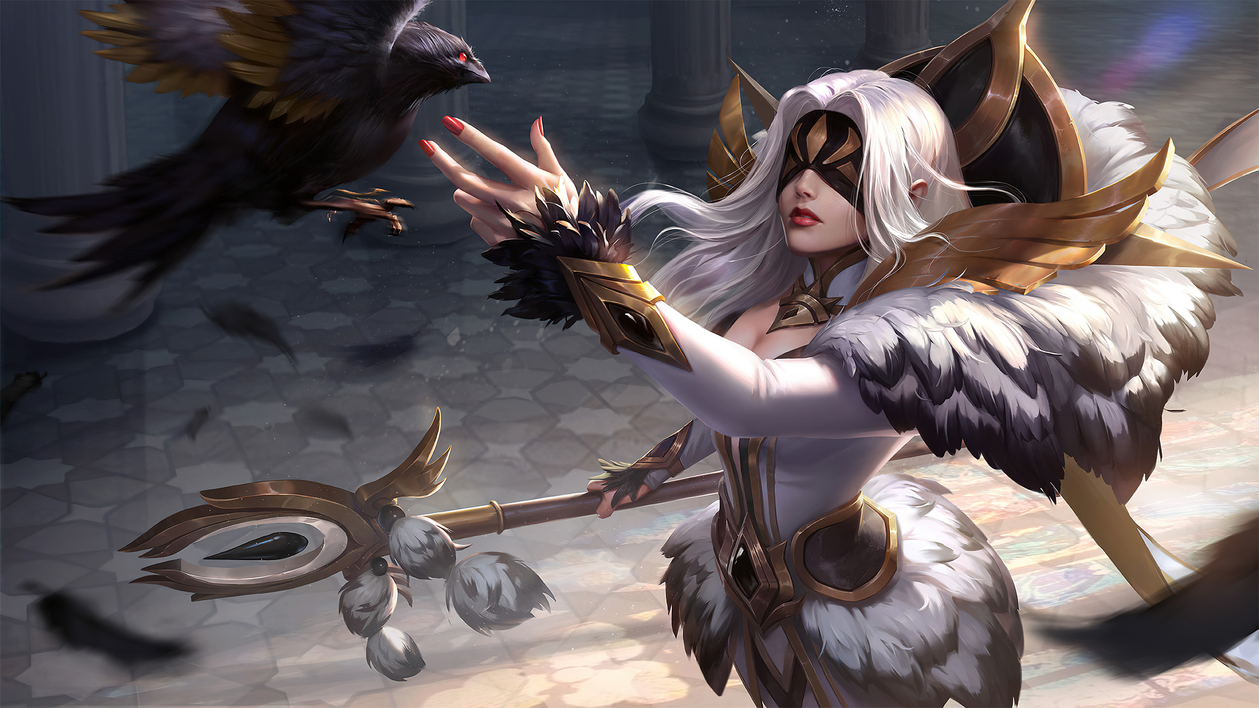 Pharsa Mobile Legends Blindfold 4k Wallpaper | PixieWall