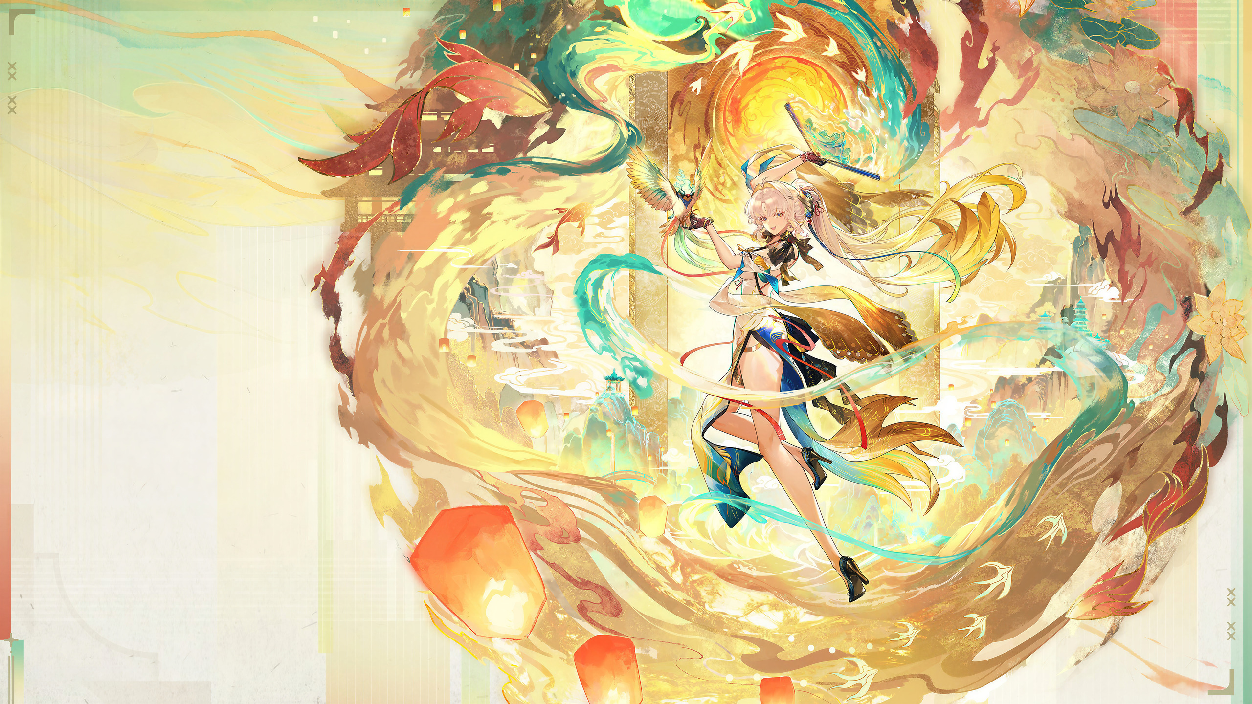 Suisui Wuthering Waves Chinese Dress 8k Wallpaper | PixieWall